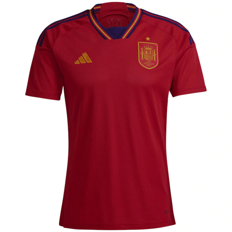 Spain 2022 World Cup Home Kit - Football Kits Pro